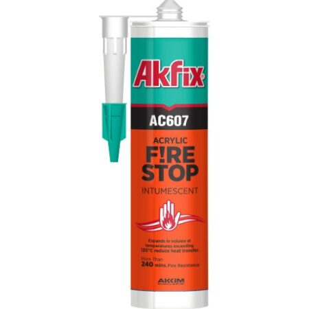 AKFIX AC607 Fire Stop Acrylic Sealant , 310ml – International ...