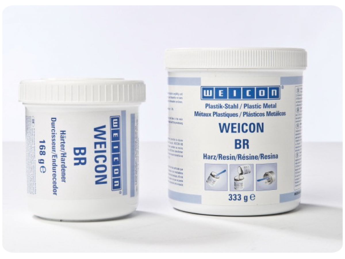 WEICON Plastic Metal BR, 500g – Made in Germany – International ...
