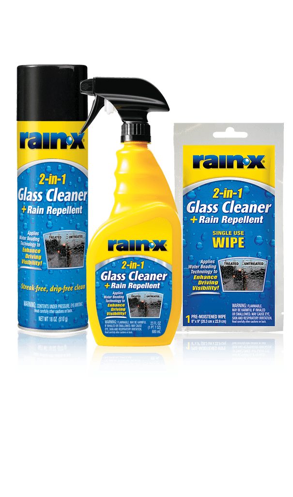 Rain‑X 2-in-1 Glass Cleaner with Rain Repellent – International ...