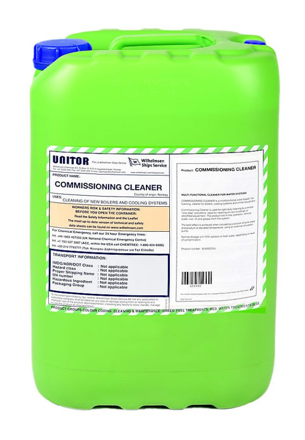 COMMISSIONING CLEANER 25 LTR – International Industrial Mall